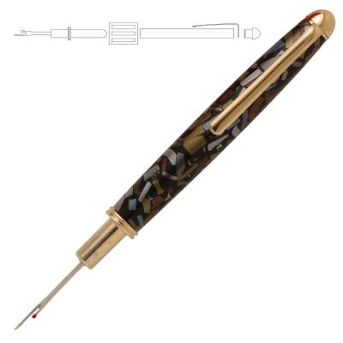 Seam Ripper Kit (Single Blade): 24Kt Gold