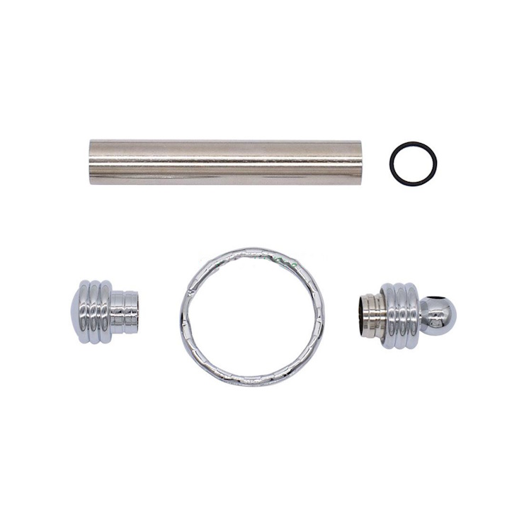 Secret Compartment Key Ring Kit – Chrome