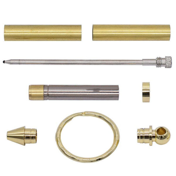 MINI Pen Key Ring Kit – 12K Gold